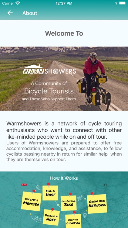 Warmshowers App by Warmshowers LLC