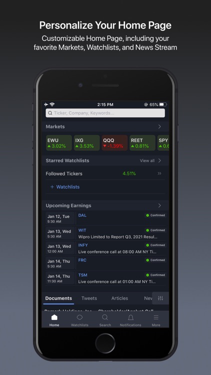 Sentieo For iPhone by Sentieo Inc.