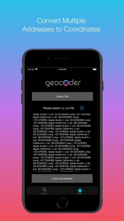 Geocoder App by Can Kinav