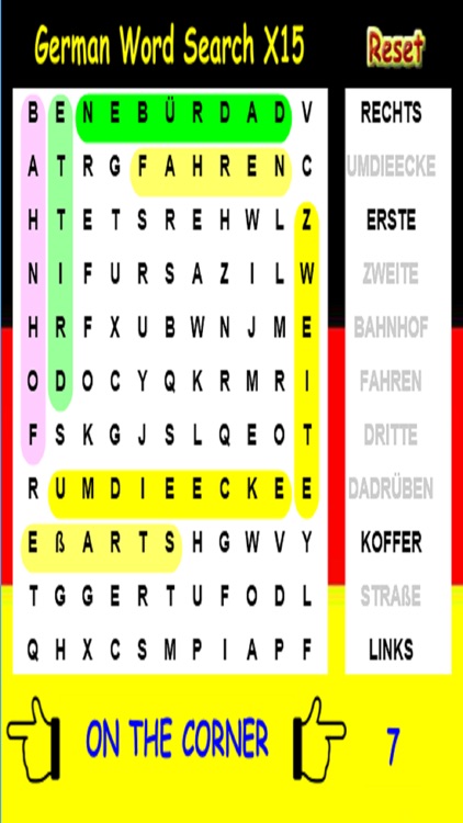 SLX German Word Search Game by Shirley Loach