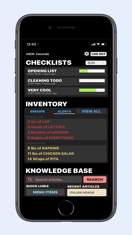 Deli Manager by Facundo Lucci
