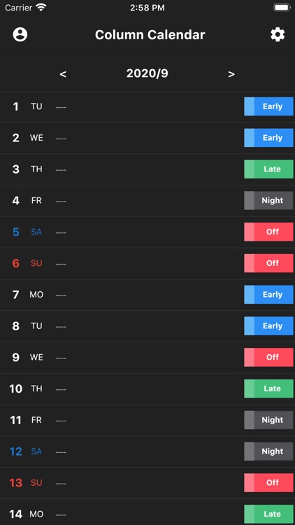 Column Calendar and Tag Memo by Shigeo Fukuda