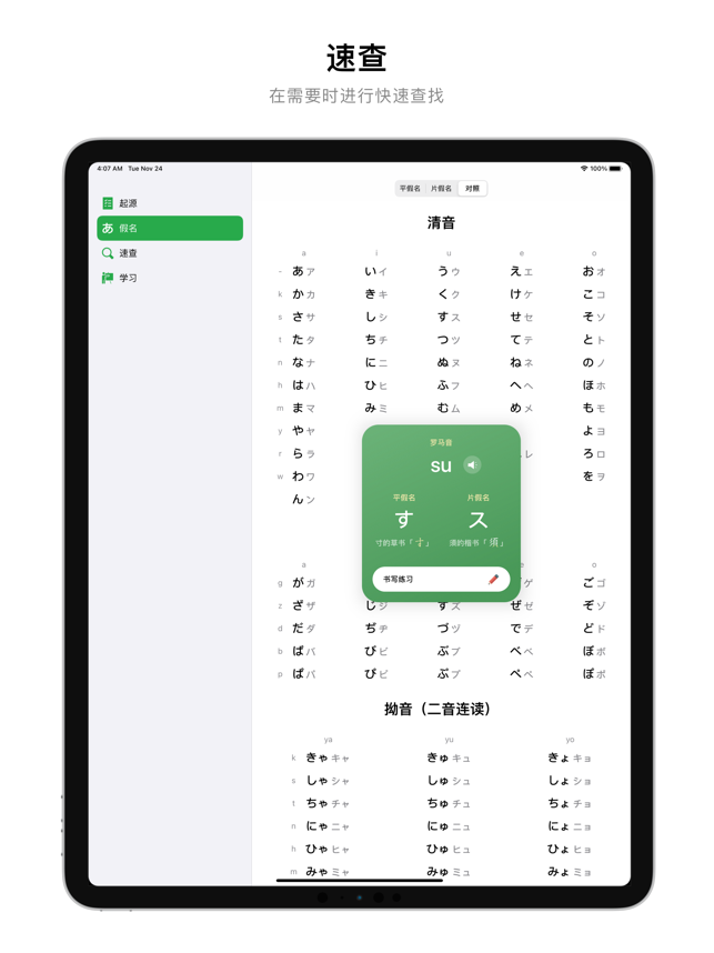 【Mac & iOS APP】Kana Origin 50音起源：日語五十音零基礎入門 – Dr.愛瘋 APP Navi