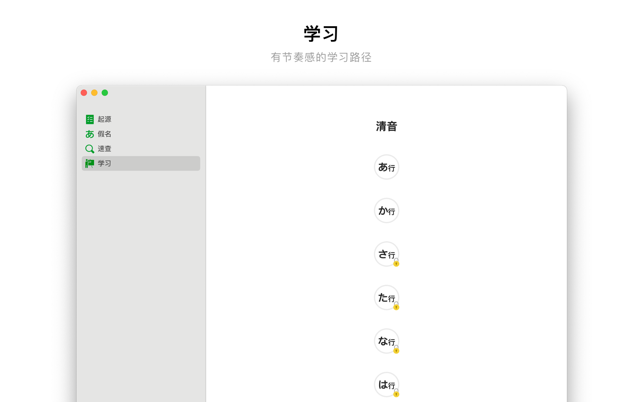 【Mac & iOS APP】Kana Origin 50音起源：日語五十音零基礎入門 – Dr.愛瘋 APP Navi