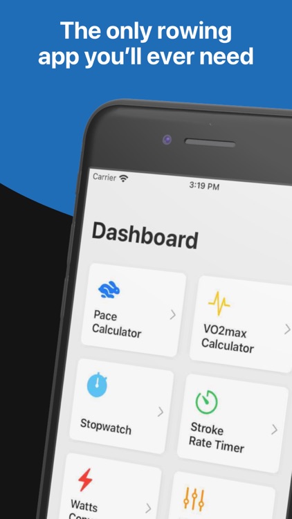 The Rowing App by Wyatt Harrell