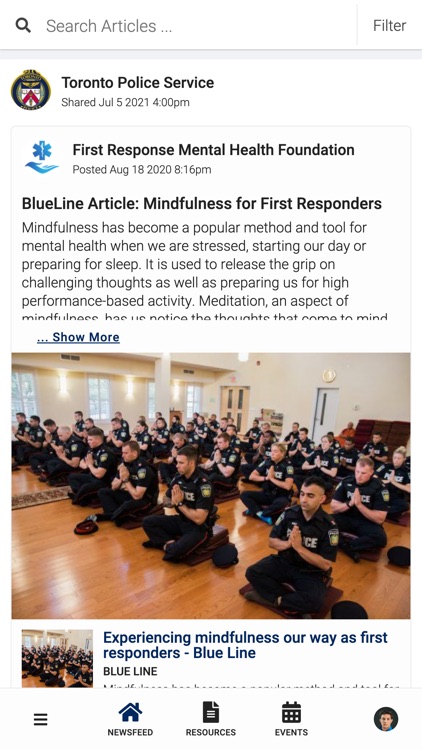 TPS PeerConnect by First Response Mental Health