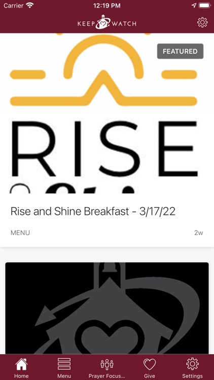 Keep Watch Prayer by Acts 2 Toledo