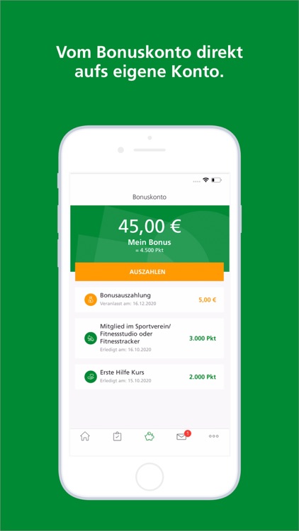 AOK Bonus-App by AOK Bundesverband