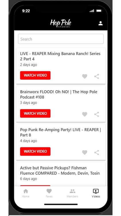 Hop Pole Studios App by Banter Media Ltd