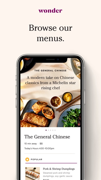 Wonder: Food Delivery by Remarkable Foods