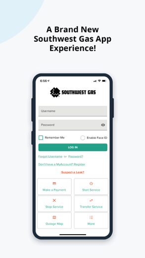 Southwest Gas for iPhone - APP DOWNLOAD