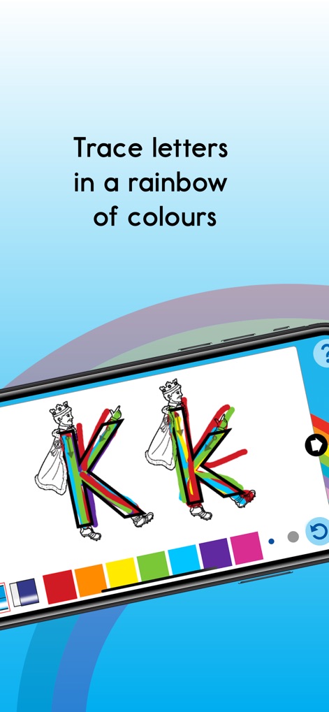 Letterland Rainbow Writing - Education App | MWM