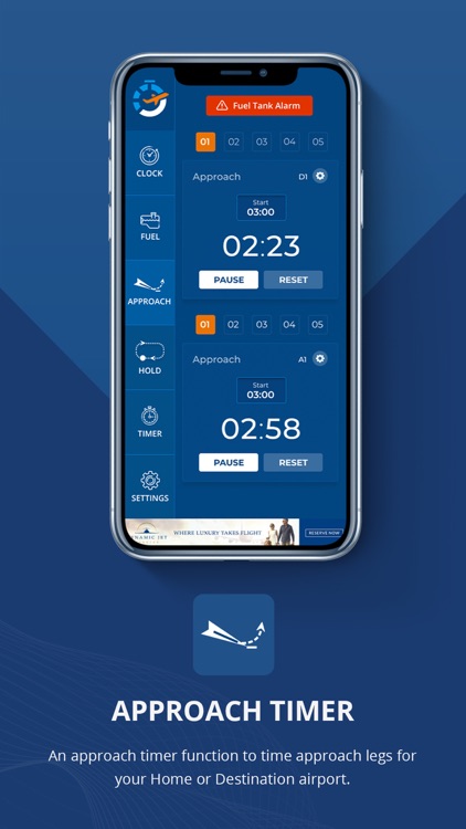 Aviaxio Flight Timer by Adetti Communications Corporation