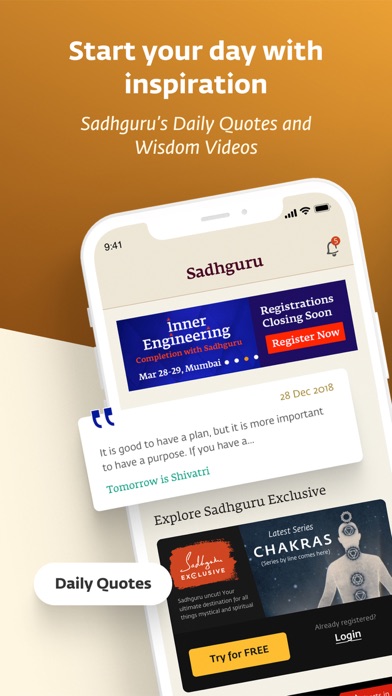 Sadhguru- Yoga & Meditation for PC - Windows 7,8,10,11