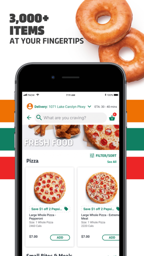 7NOW: Food & Alcohol Delivery for iPhone - APP DOWNLOAD