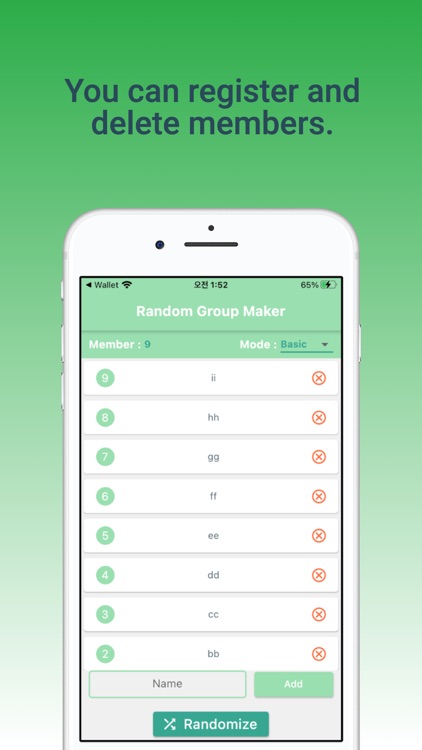 Random Group Maker by Lim Hoonsa
