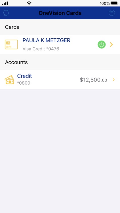 One Vision Card Navigator by One Vision Federal Credit Union