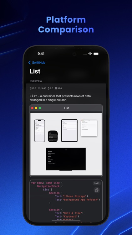 SwiftHub: Code Learning App by Artsemi Ryzhankou