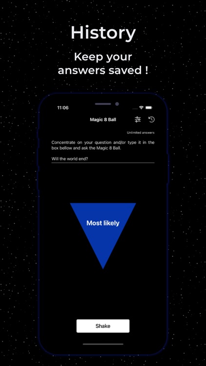 Magic 8 Ball - Decision maker by Straw Technologies