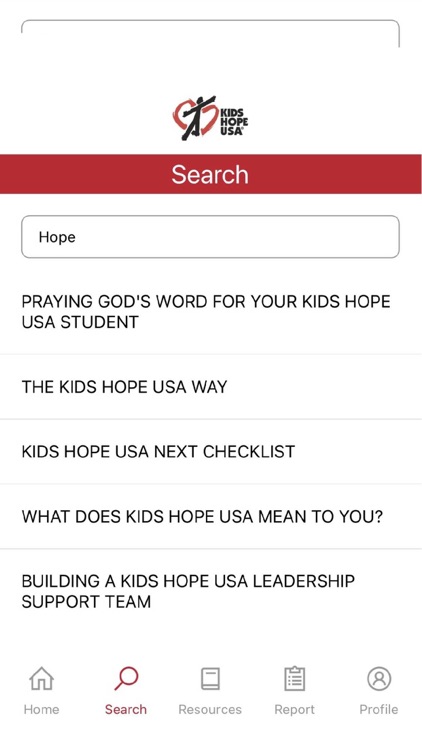 Kids Hope USA App by KIDS HOPE USA