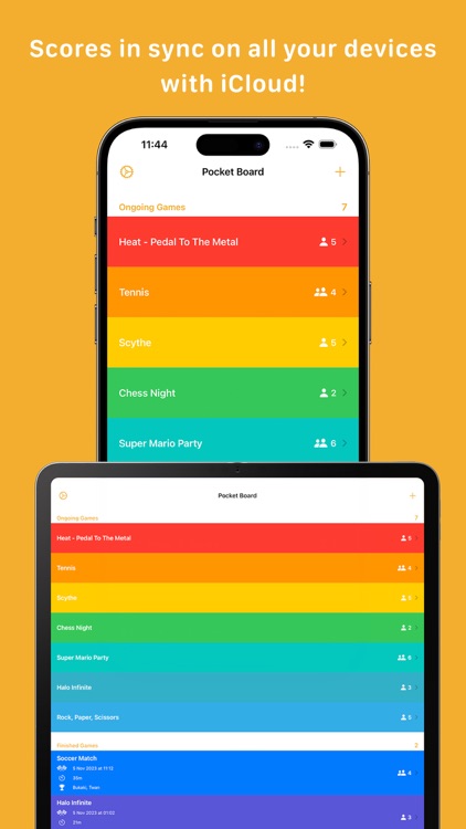 Pocket Board Game Scoreboard By Ryan Rook