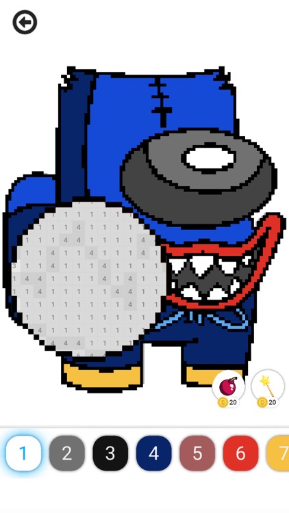 Pixel Poppy : Color by Number by Akyoud Hajar