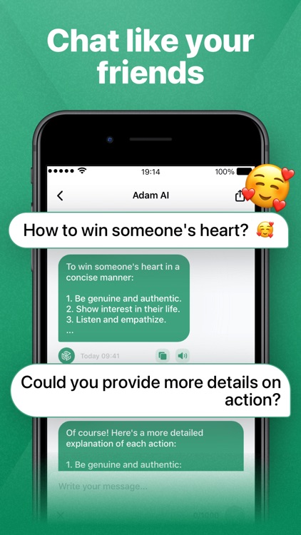 Adam: AI Chatbot by BC LTD