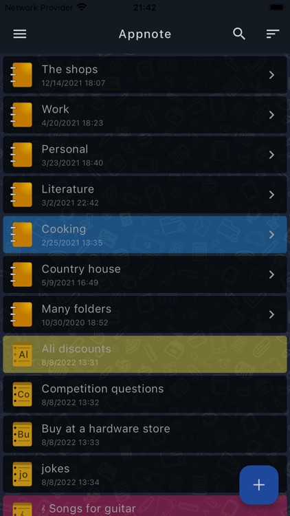 Appnote - notepad by Vladimir Gorkov