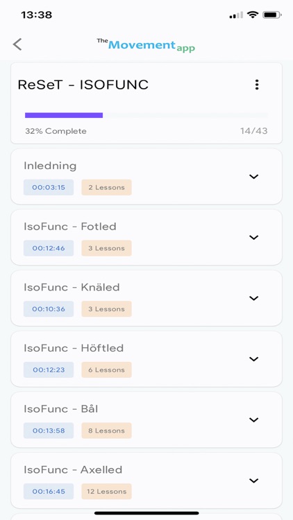 The Movement App by Martin Lundgren