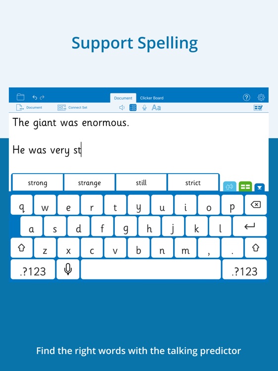 Clicker Writer by Crick Software