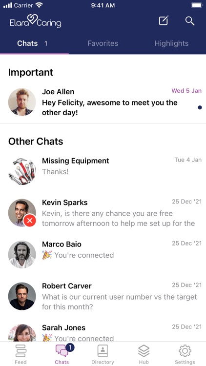 ElaraCare – Team Connections by Elara