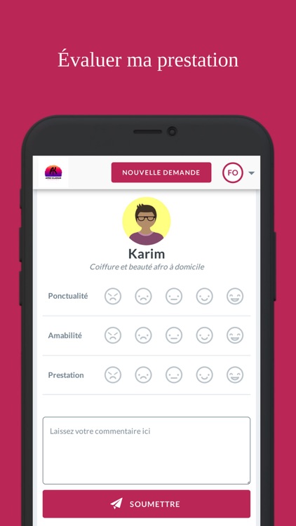 Afro klaman by Ogustine