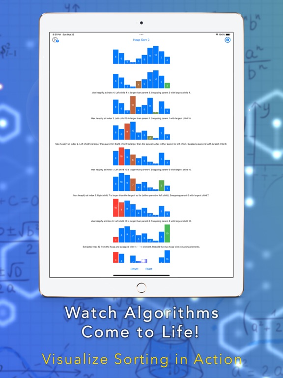 Télécharger Algorithm Visualizer pour iPhone / iPad sur l'App Store (Education)