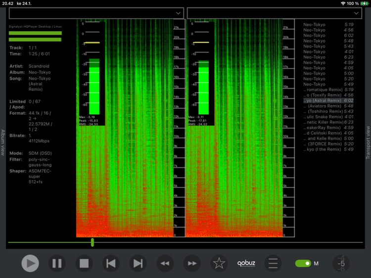 Signalyst HQPlayer 5 Client by Jussi Laako