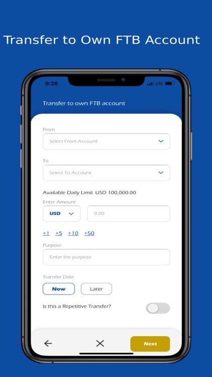 FTB Retail Mobile App by Foreign Trade Bank of Cambodia
