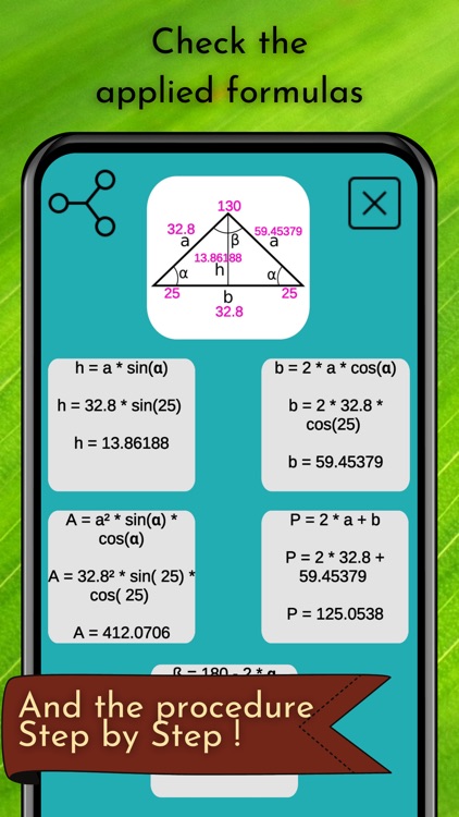 Geometry Calculator Solver by Cristina Munoz Castillo