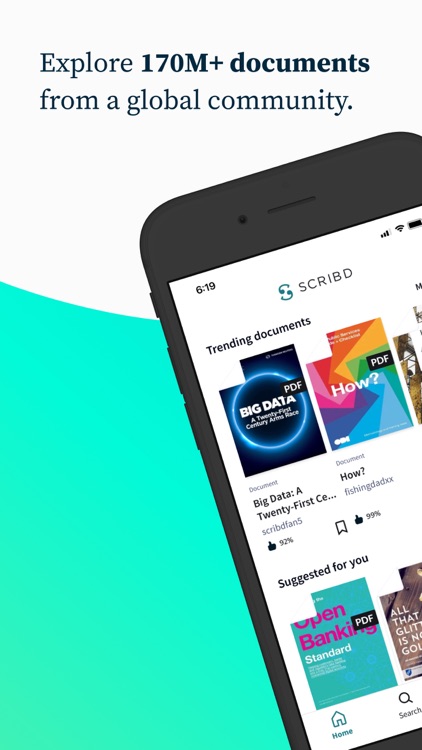 Scribd: 170M+ documents by Scribd