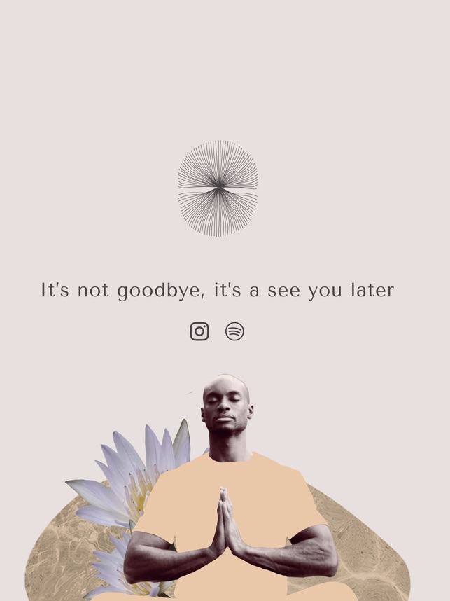 Its Not Goodbye Its See You Later Quote