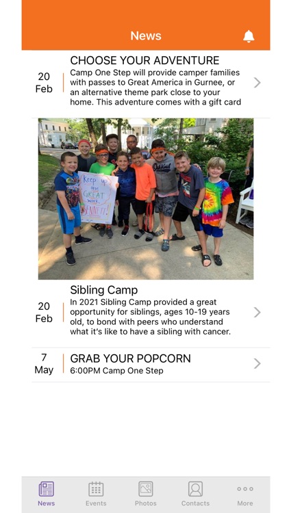 Camp One Step by Childrens Oncology Services Inc