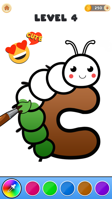 Color Page: Alphabet Lord Game PC 버전: 무료 다운로드 - Windows 10,8,7 [한국어 앱]