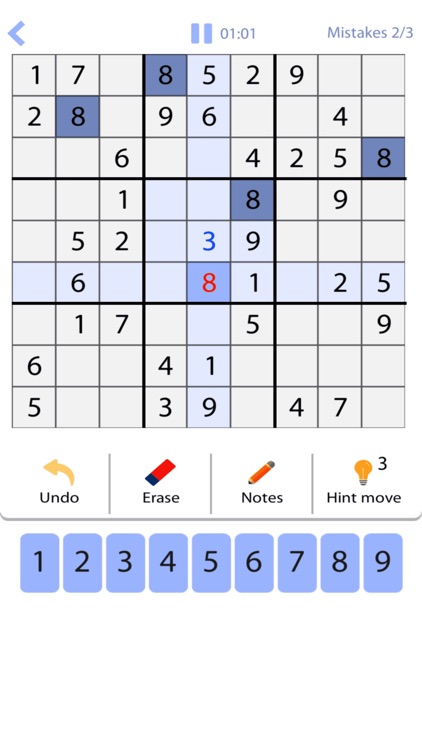 Sudoku: Puzzle Number Games by Andrey Sokolovskiy