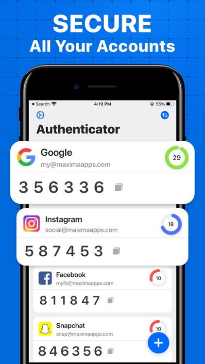 Authenticator app - 2FA, MFA by Maxima Apps