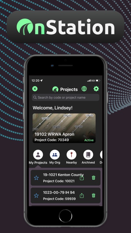 OnStation - Digital Stationing by PROJiTECH LLC