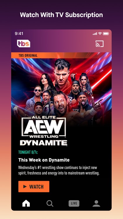 Watch TBS by Turner Broadcasting System, Inc.