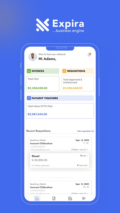 Expira mobile by Byteworks Technology solutions