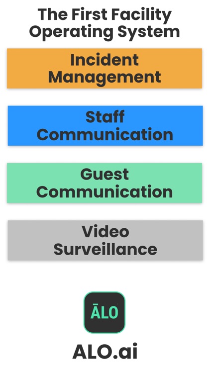 ALO.ai Facility Operations by ALO.ai, Inc.