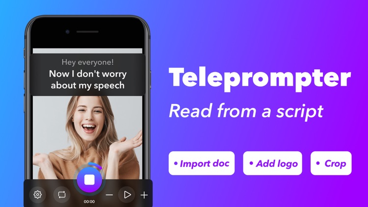 Teleprompter - Video Scripts by Vestai