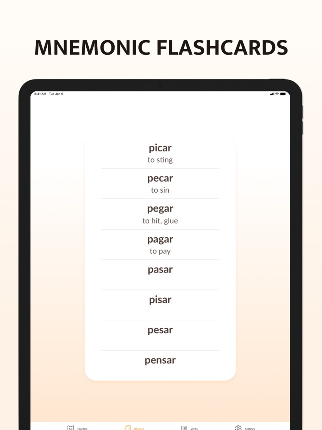 Pensar Conjugation