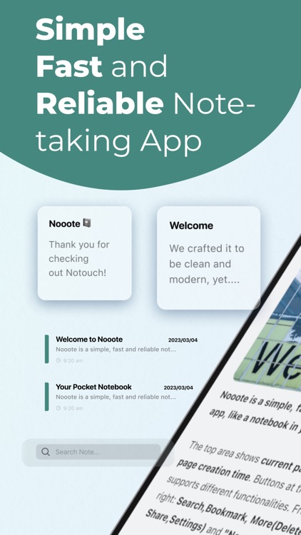 Nooote - flippable notes by Heqing Ya