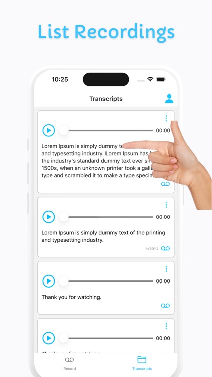 Voice Memo Transcription by Tolunay Kandirmaz